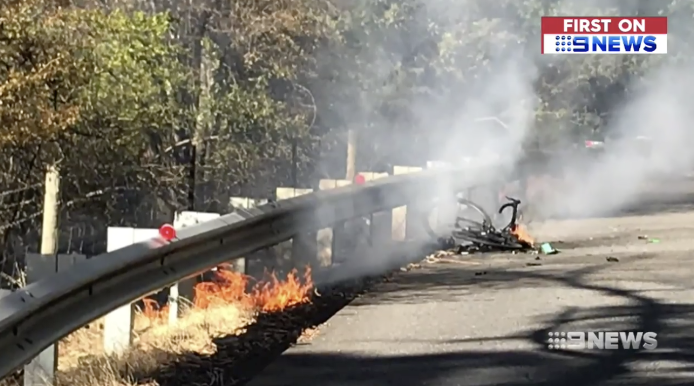 E-Bike Explosion: Nochmal Glück gehabt – Mann entkommt brennendem Akku ...