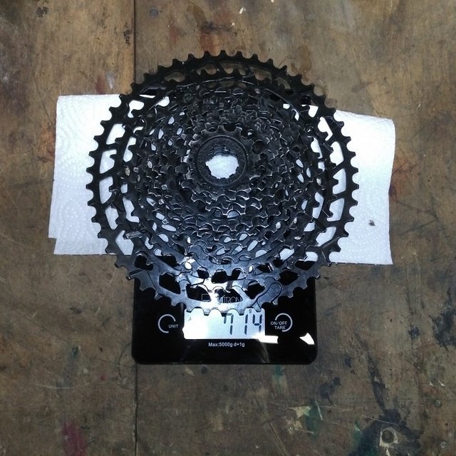 Gewicht SRAM Kassette PG-1210 Eagle, 11-50, 12 Speed 11-50